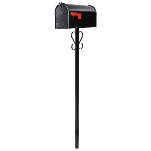 Architectural Mailboxes Round Steel Mailbox Post - Boston, PA - RC Walter